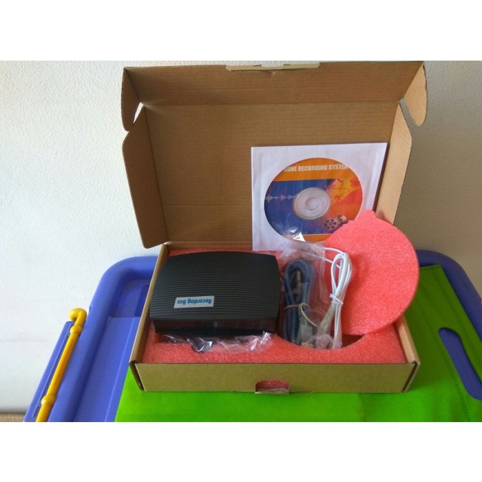 Jual ALAT REKAM PEREKAM TELEPON 1 LINE USB VOICE LOGGER RECORDER ...