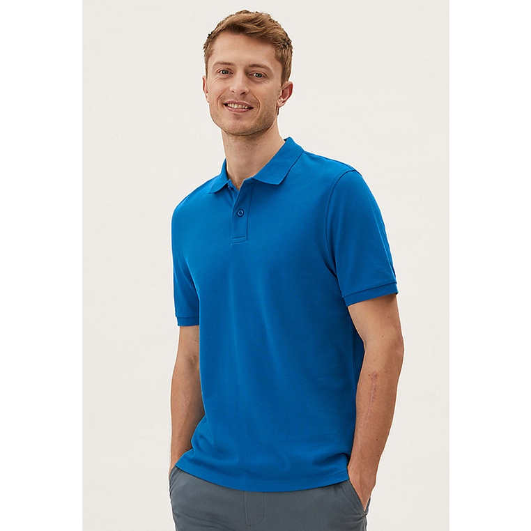 Jual Kaos Polo Marks & Spencer Original Pria Baju bernuansa pop tone ...