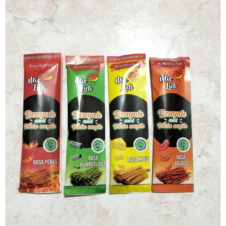 Jual MIE LIDI CEMILAN ENAK JAJANAN JADUL | Shopee Indonesia