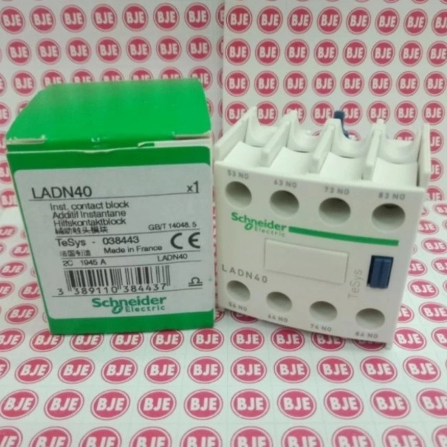 Jual [New] Schneider Ladn40 Auxiliary Contact Block Ladn40 4No ...