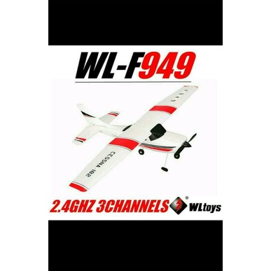 Jual Rc Plane Rc Pesawat Cessna-182 Cesna Fixed Wings Wltoys F949 F 949 ...