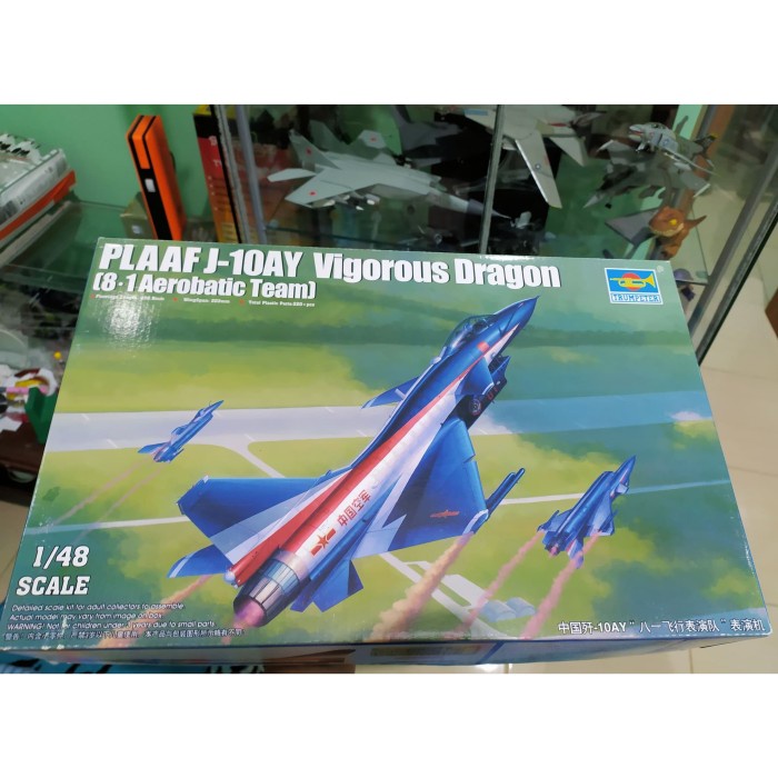 Jual Model Kit Pesawat Jet J 10 Chengdu China Ba Yi Aerobatic Team