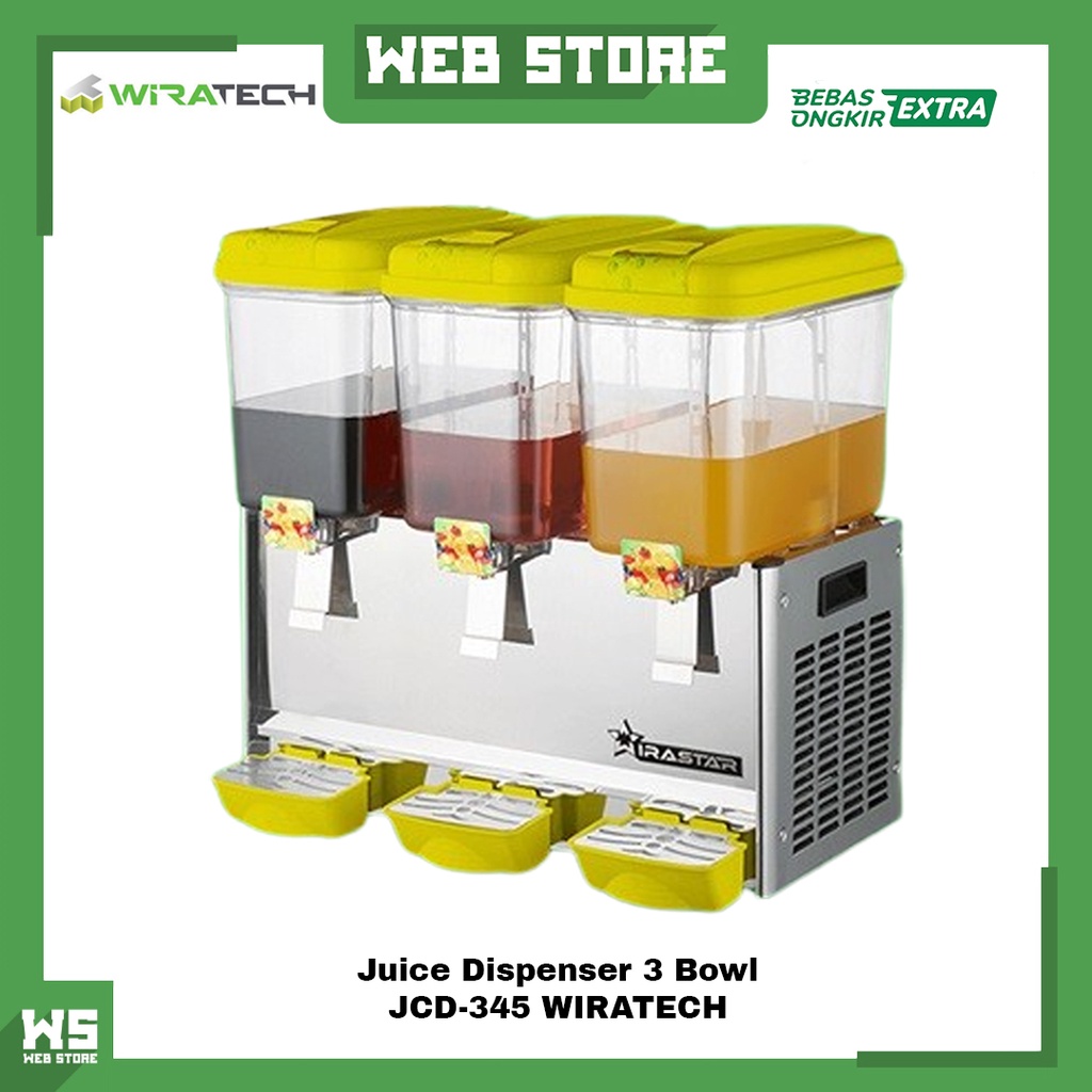 Jual Juice Dispenser 3 Bowl Mesin Pendingin Minuman Jus JCD-345 ...