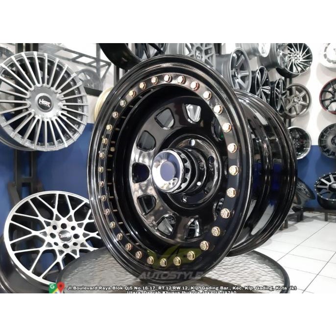 Jual VELG MOBIL PAJERO FORTUNER NAVARA PRADO - VELG DAYTONA R16 LEBAR 8 ...