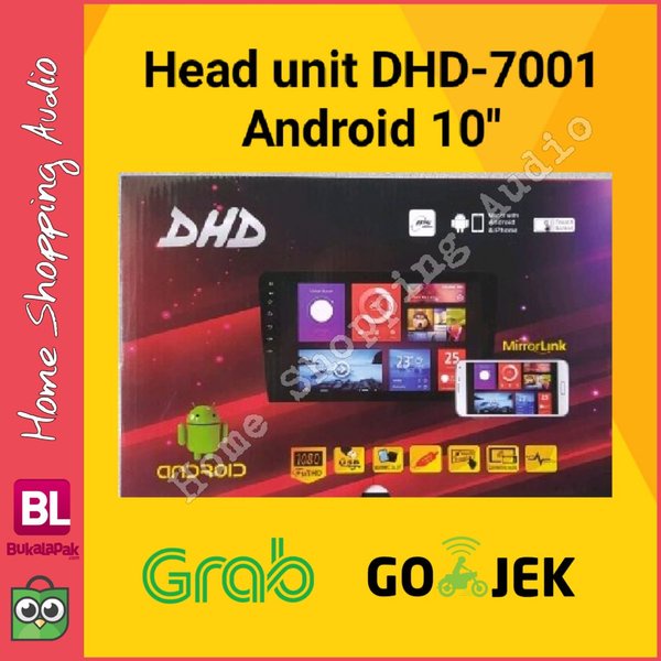 Jual Head Unit DHD 7001 Android 10 Double Din DHD 7001 Andoid 10 inch ...