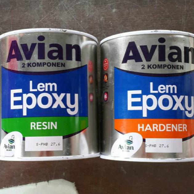 Jual Kiyos Lem Epoxy Avian 340gram E Poxy Lem Kayu Besi Logam Kaca ...