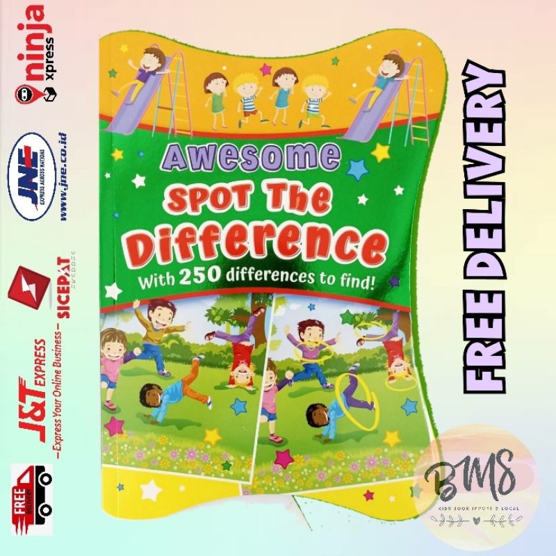 Jual Shaped Puzzles For Kids Awesome Spot The Difference | Shopee Indonesia