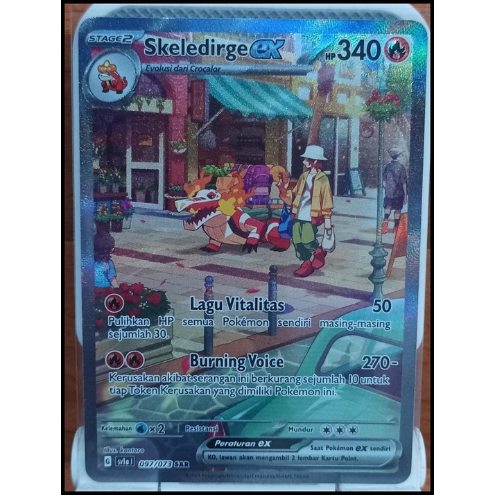 Jual TERMURAH SKELEDIRGE EX SAR POKEMON !!!! | Shopee Indonesia