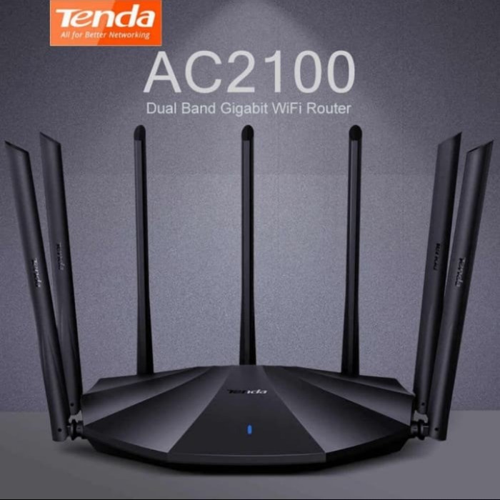Jual Tenda AC23 AC2100M Wireless WiFi Router Support IPV6 | Shopee ...