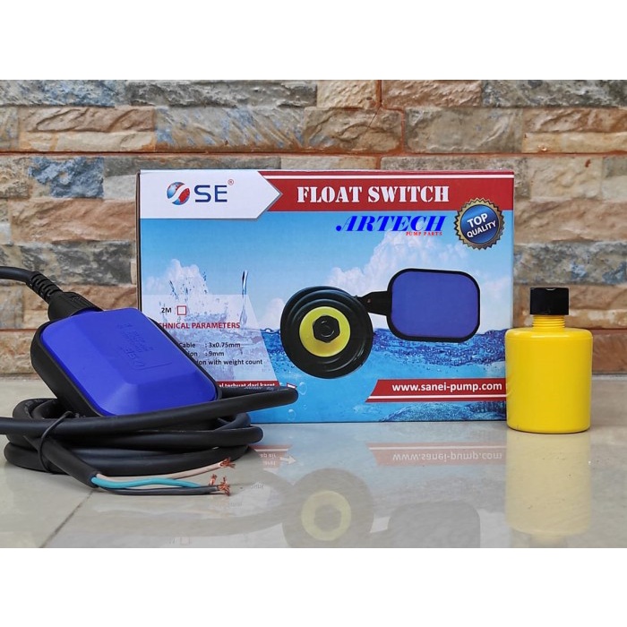 Jual Promo San Ei Float Switch 2 Meter Pelampung Toren Otomatis (Float ...