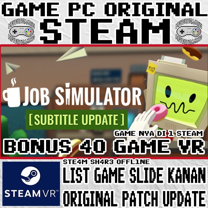 Jual Job Simulator VR PAKET 40 Game PC Original | Shopee Indonesia