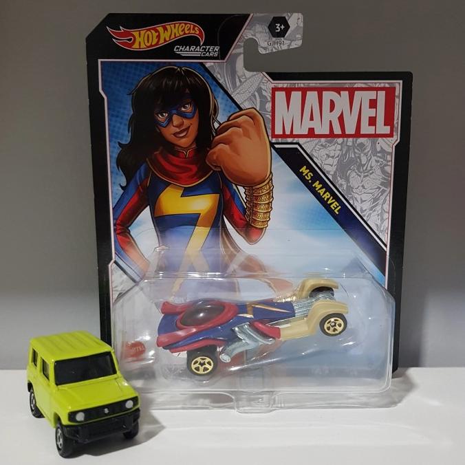 Jual Hot wheels Character Cars Marvel - Ms. marvel hotwheels original ...