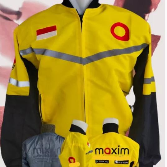 Jual New Atribut Maxim Driver Jaket Maxim Promo Jaket Maxim Murah Good ...