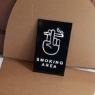 Jual Smoking Area Sign Board Label Acrylik Timbul | Shopee Indonesia