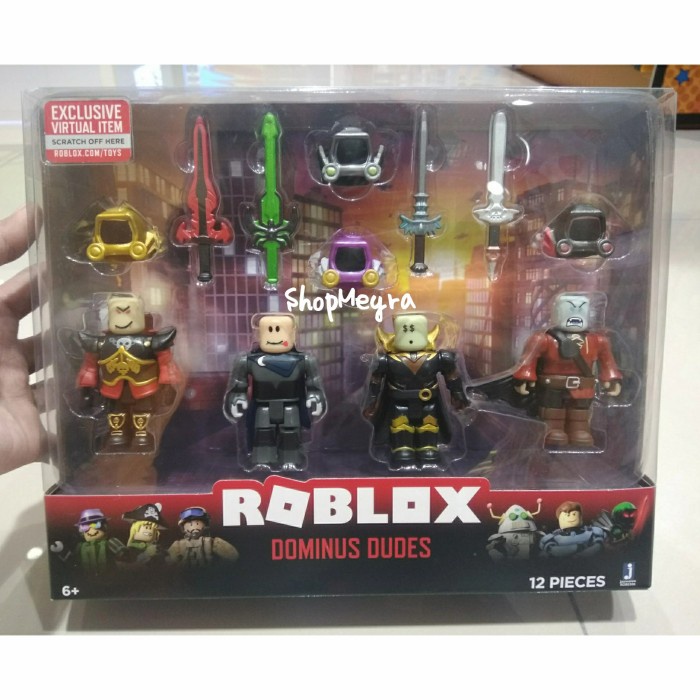 Jual Baru Roblox Dominus Dudes 4 Core Figures Mix And Match - Original ...