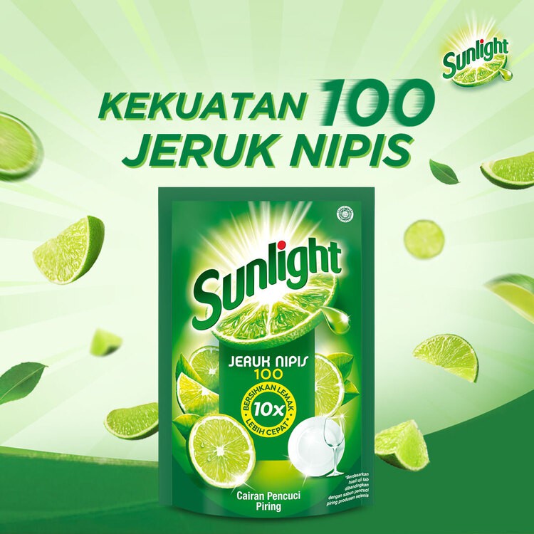 Jual Sunlight Sabun Cuci Piring Jeruk Nipis Refill 910ML | Shopee Indonesia