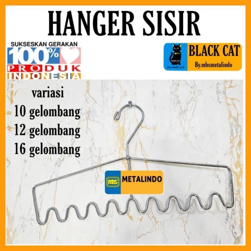 Jual Hanger besi model sisir MBS gantungan besi | Shopee Indonesia