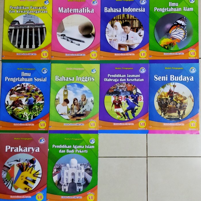 Jual Jual!! paket buku modul penaan kelas 7 Semester 2 edisi | Shopee ...