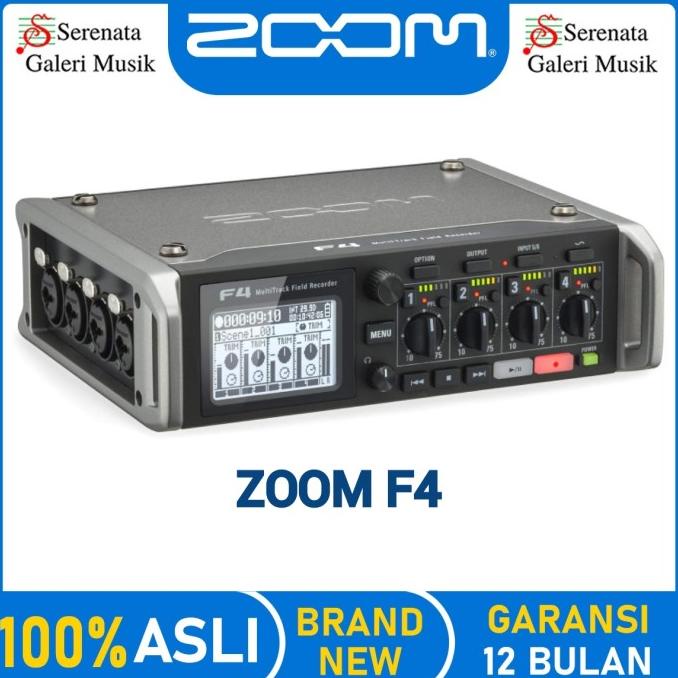 Jual Zoom F4 Multitrack Field Recorder / ZoomF4 / Zoom F-4 | Shopee ...