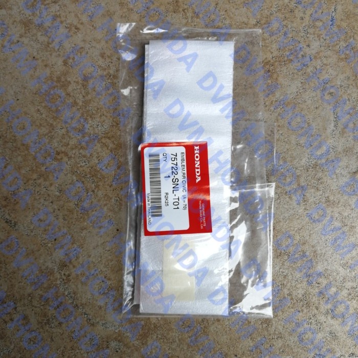 Jual Emblem/Logo CIVIC Original Civic FD ( DVM DAVID MOTOR ) | Shopee ...