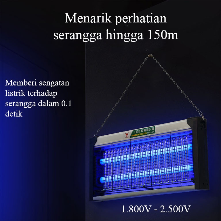 Jual Led Mosquito Fly Trap Killers Perangkap Nyamuk Lalat Lampu Uv 8 ...