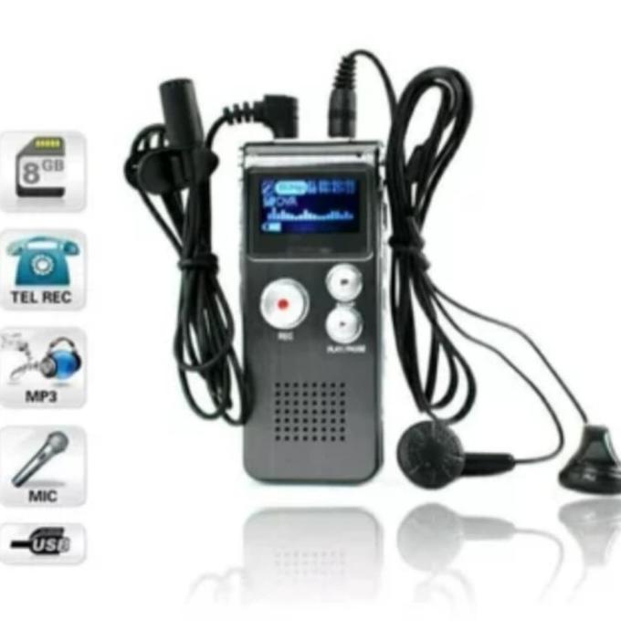 Jual Portable Digital Audio Voice Recorder Recording USB Alat rekam ...