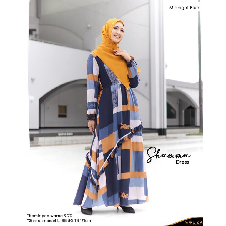 Jual Shamma Dress by Mouza Indonesia | Shopee Indonesia