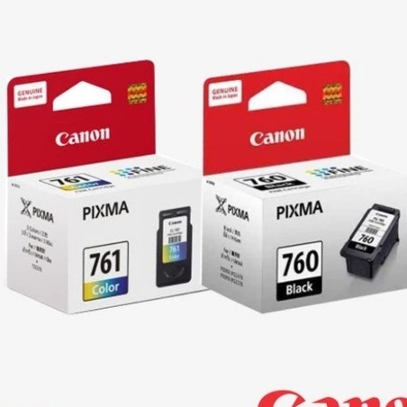 Jual Masih! Tinta Canon Cartridge Pg 760 Black Cl 761 Color For Ts5370 ...