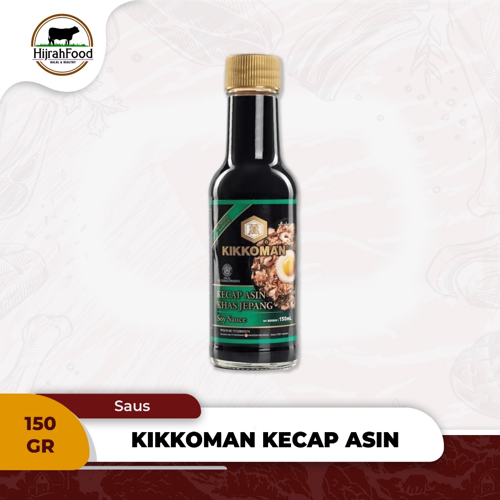 Jual Kikkoman Kecap Asin Khas Jepang / Japanese Soy Sauce - Halal (150 ...