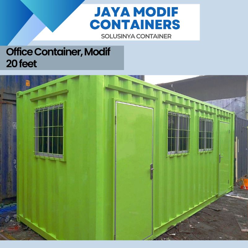 Jual Container Office Kantor 20 Feet Modif (Jual/Sewa/Modif) 20/40Feet ...