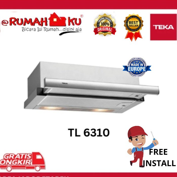 Jual Promo Cooker Hood Teka Tl 6310 Telescopic Built-In Hood Penghisap ...