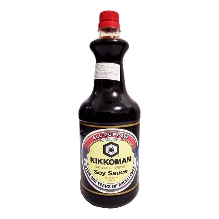 Jual Kikkoman Kecap Asin 1.6 L 1,6 Liter Soy Sauce Kikoman Kiko Soyu ...