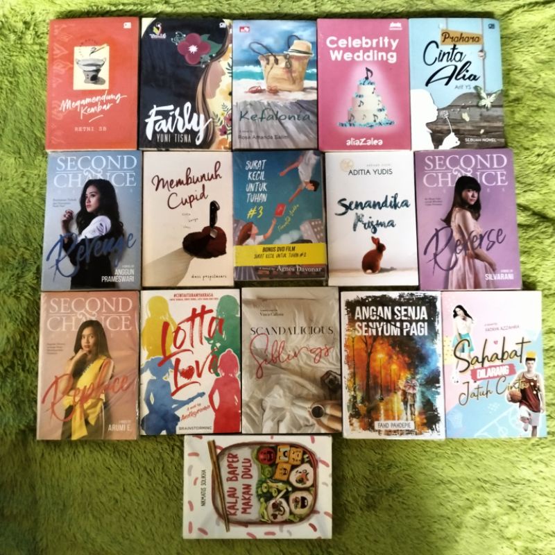 Jual ORIGINAL NOVEL MEGAMENDUNG KEMBAR FAIRLY KEFALONIA CELEBRITY ...