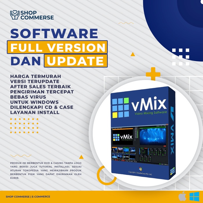 Jual vMix Pro Full Version Lifetime | Shopee Indonesia