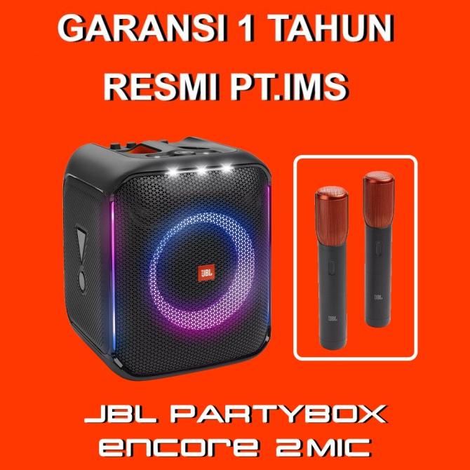 Jual JBL Partybox Encore karaoke Party Box with 2 Mic Garansi Resmi 1 ...