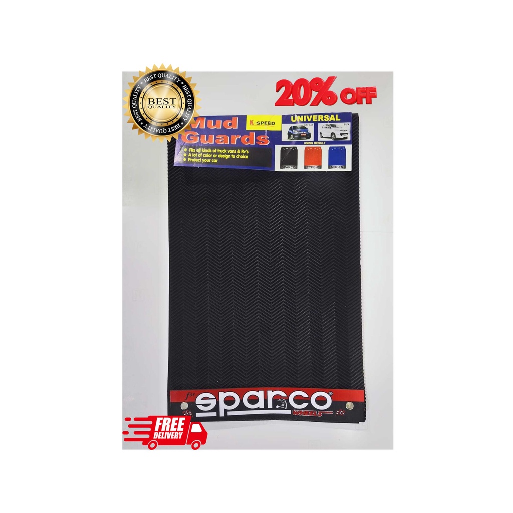Jual 1 set Mudguard Karpet Lumpur / Karpet Roda Mobil Elastis Universal ...