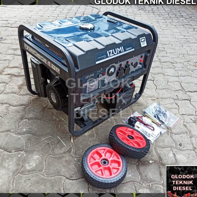 Jual Harga Promo IZUMI Genset Bensin 7000 watt W ( Generator Listrik ...