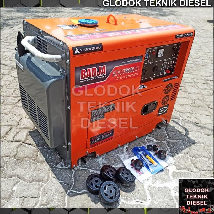 Jual Harga Promo Generator Genset Silent Diesel 5000 W 4500 Watt Solar ...