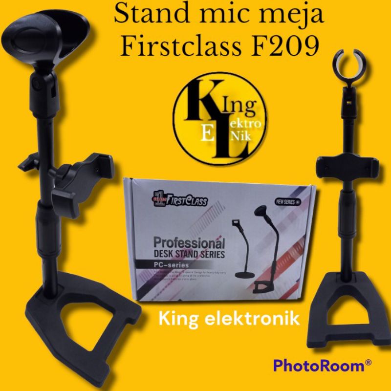Jual STAND CAGAK MIC MEJA FIRSTCLASS F209 | Shopee Indonesia