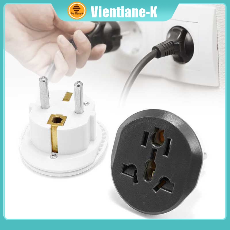 Jual Adaptor Travel Steker Colokan Kaki 3 Universal Colokan Listrik 3 ...