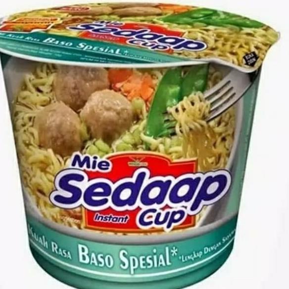 Jual MIE SEDAAP SEDAP CUP RASA BASO SPECIAL 1 DUS ISI 12 | Shopee Indonesia