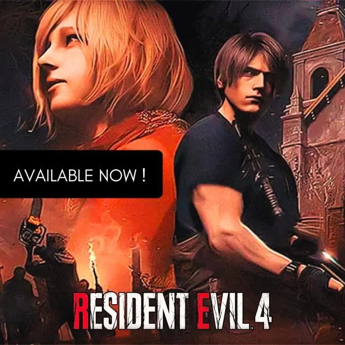 Jual Resident Evil 4 Ps4 Ps5 Game Kaset Spiderman Gta V 2 3 5 8