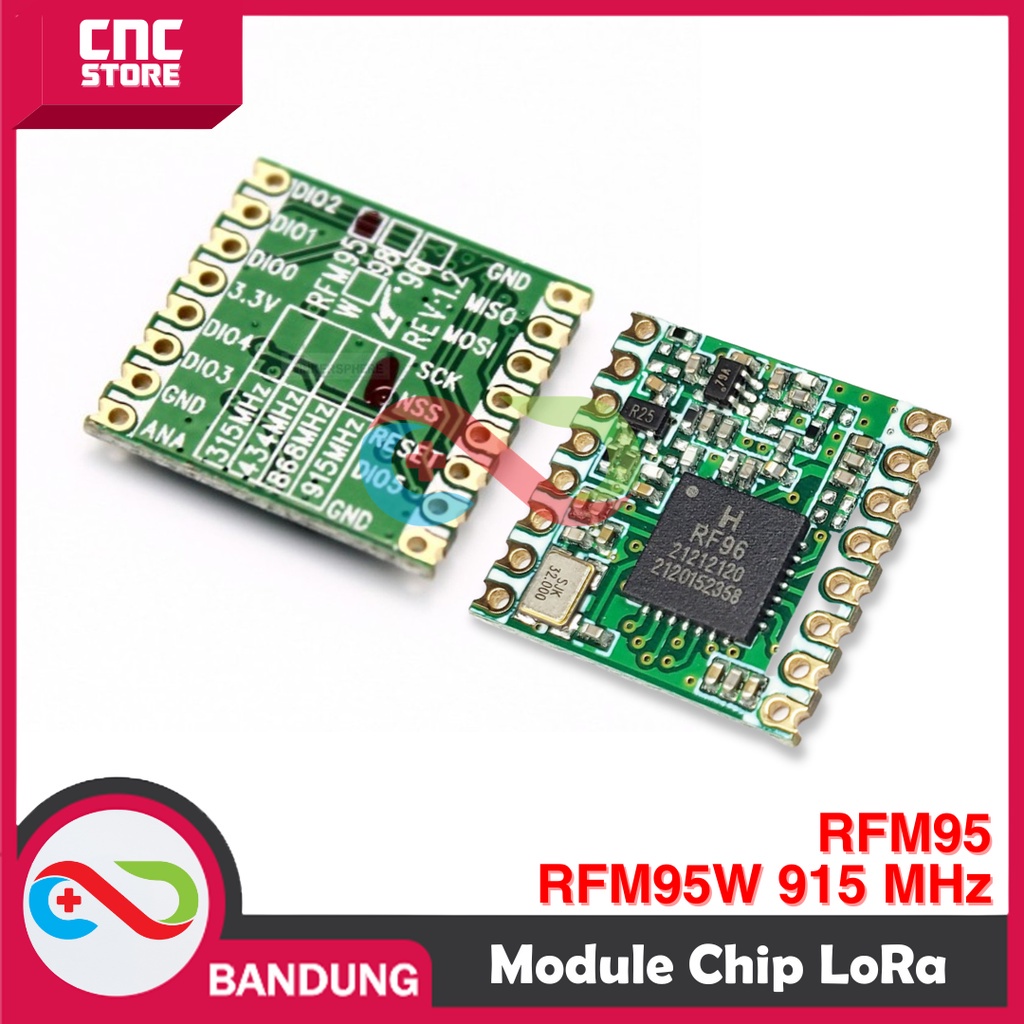 Jual LORA CHIP MODULE RFM95 RFM95W 915 MHZ | Shopee Indonesia