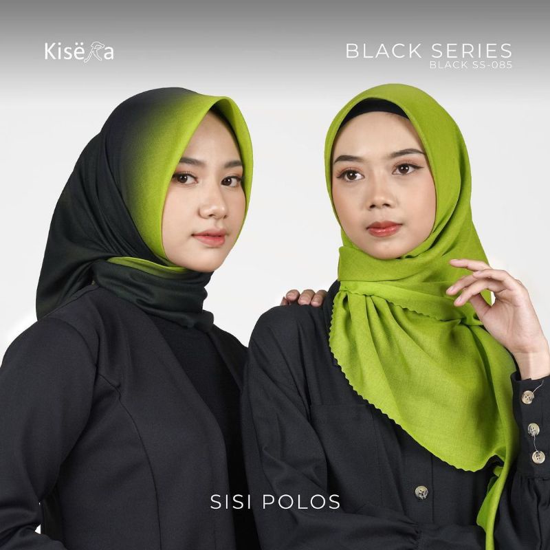 Jual Kisera Kerudung Hijab 2 Warna dengan 1 sisi Polos & 1 sisi Motif ...