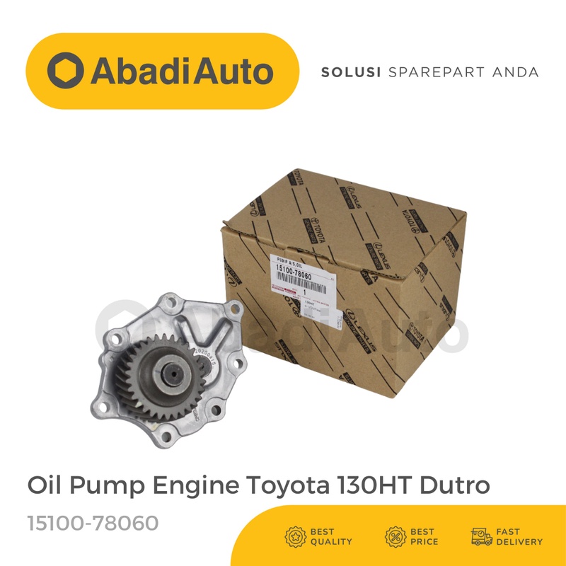 Jual Oil Pump Engine Assy Toyota 130Ht (15100-78060/15110-E0280) Astra ...