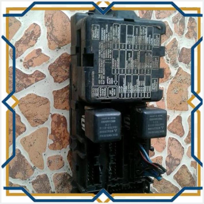 Jual [OBS] FUSE BOX DALAM DASHBOARD MITSUBISHI GALANT LELE VR MANUAL ...