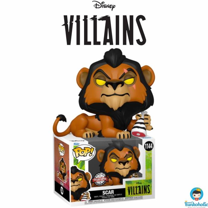 Jual Funko POP! Disney Villains The Lion King - Scar with Meat ...