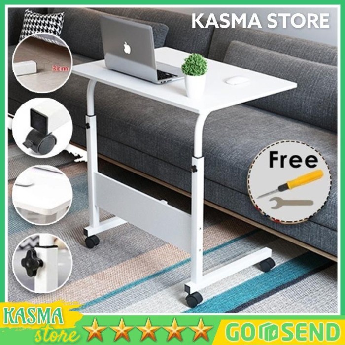 Jual Meja Laptop Roda Standing Desk Adjustable Meja Laptop Lipat ...