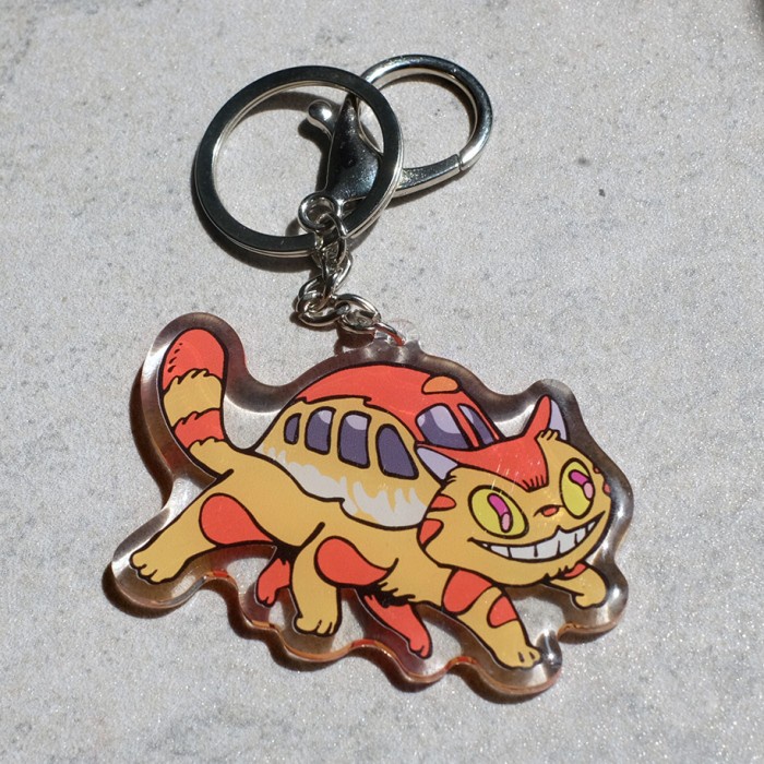 Jual SCC x Isa Indra Permana - Neko Bus Ghibli Epoxy Keychain | Shopee ...
