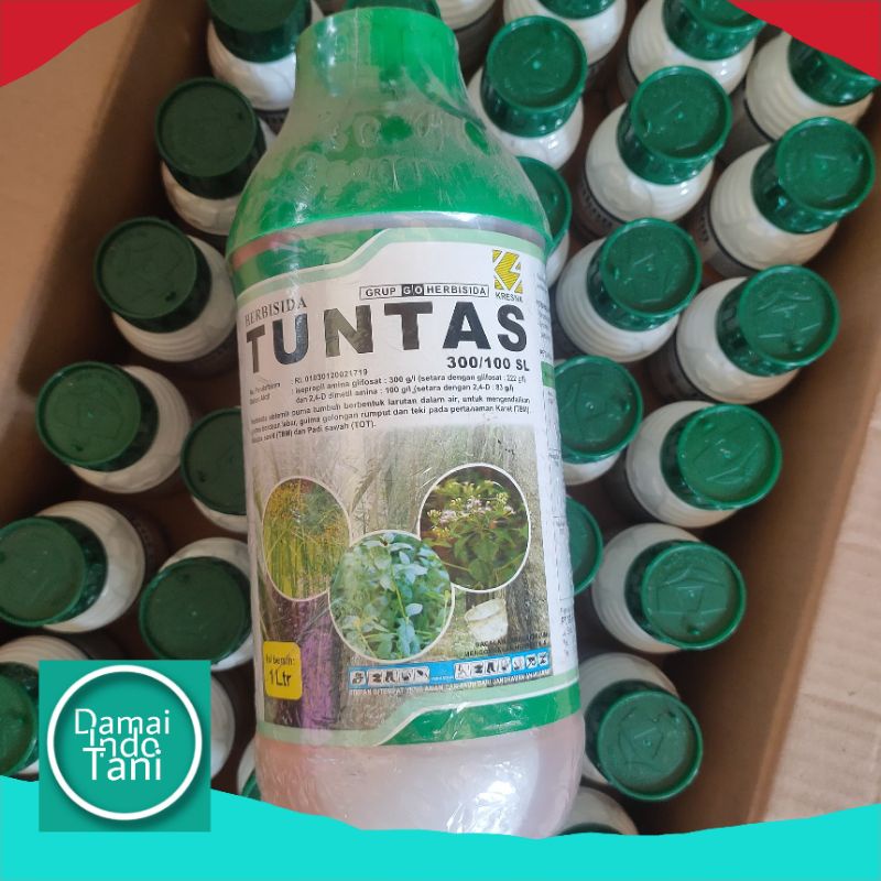 Jual Herbisida Tuntas 300/100SL Kemasan 1 liter/Obat Pertanian ...